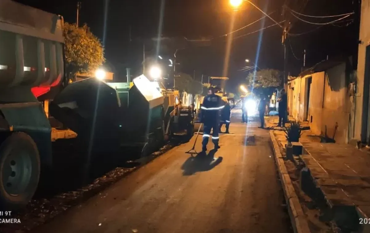 Chega à Fase Final Obra De Pavimentação Da Av Getúlio Vargas Em