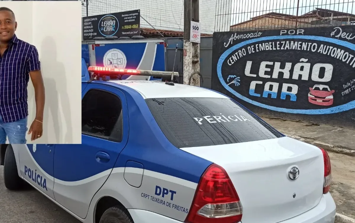 Lekão é perseguido e morto dentro do lava-jato em Teixeira de Freitas ...