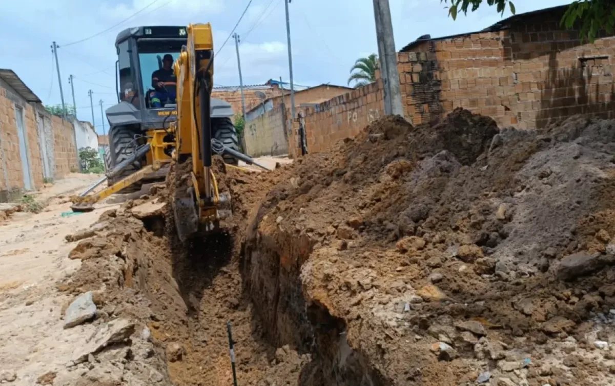 Prefeitura De Teixeira De Freitas Inicia Sistema De Drenagem No Bairro