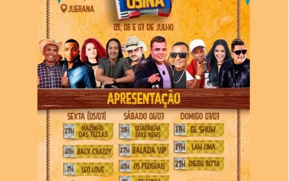Vem aí o Arraiá da Usina em Juerana! - Bahia ExtremoSul Vem aí o Arraiá da Usina em Juerana! - Bahia ExtremoSul